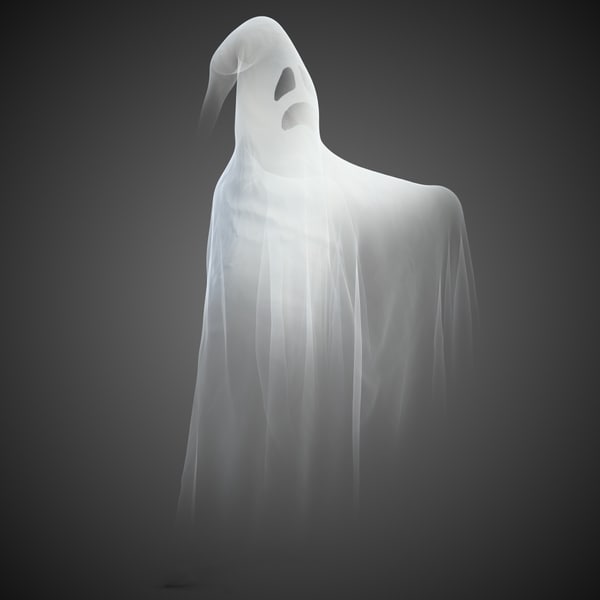 halloween ghost 1 3d max