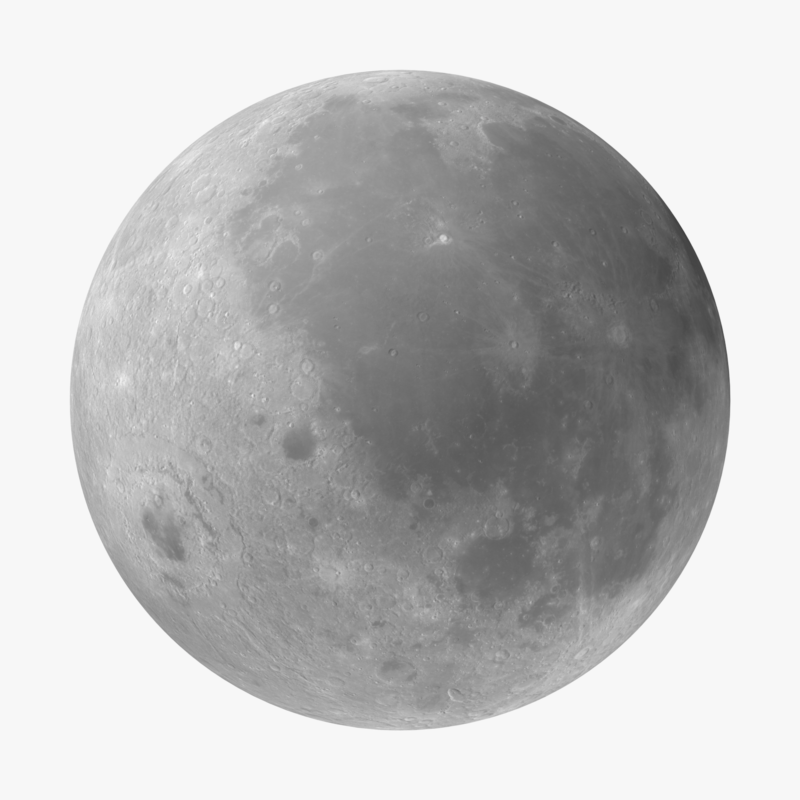 3d model moon