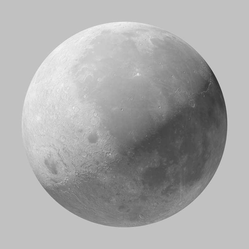 3d model moon