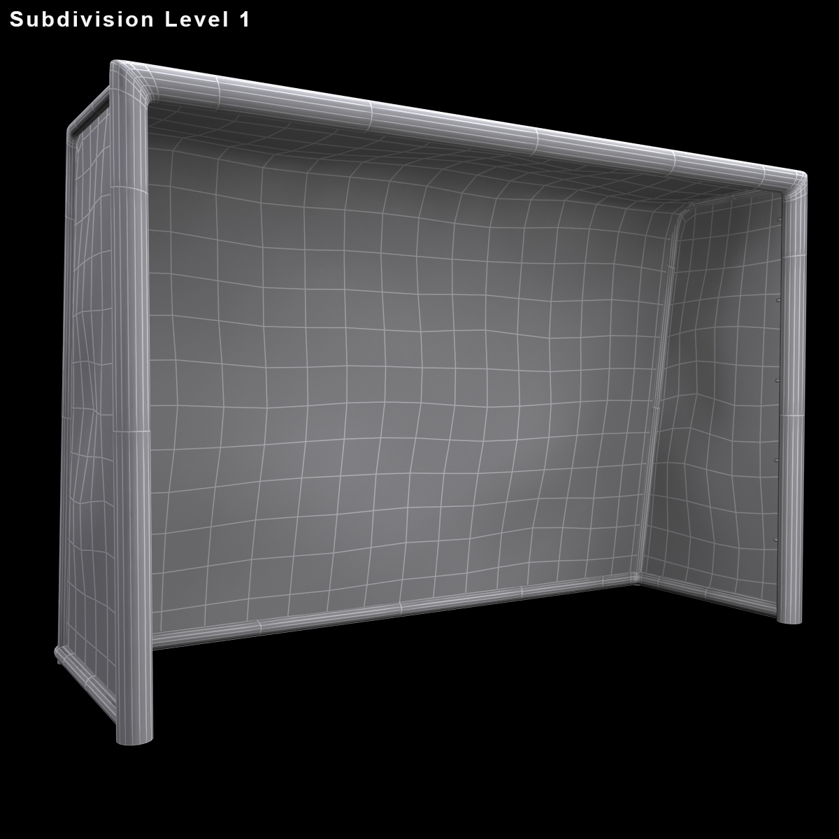 3d futsal goal