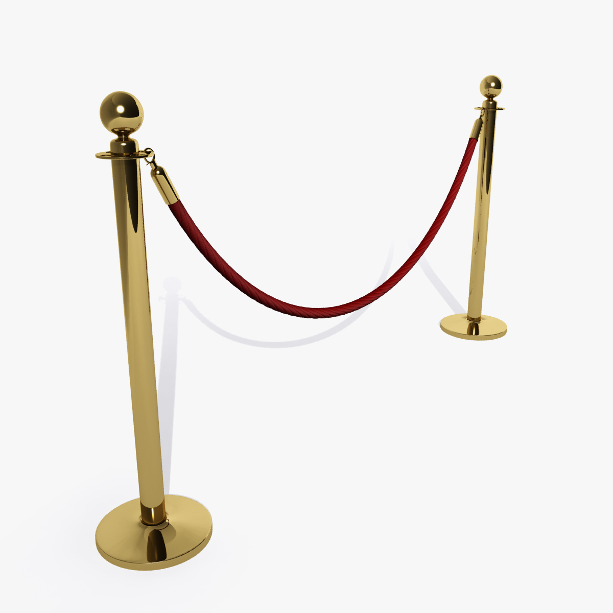 3d queue barrier model