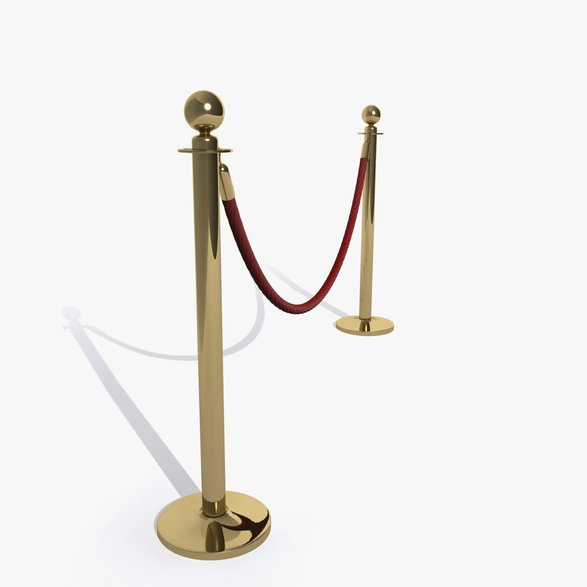 3d queue barrier model