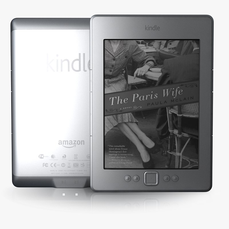 3d kindle model