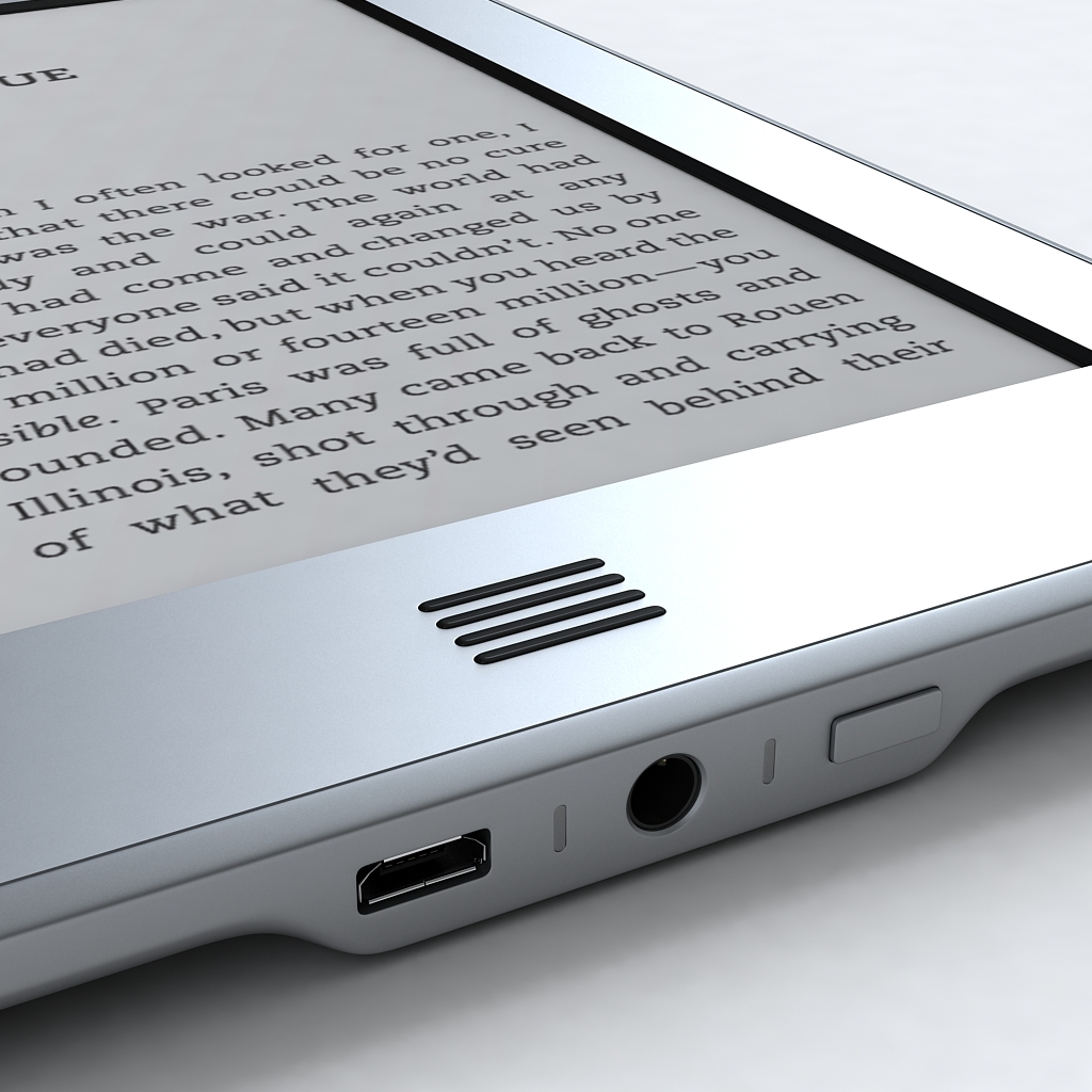 3d kindle touch model