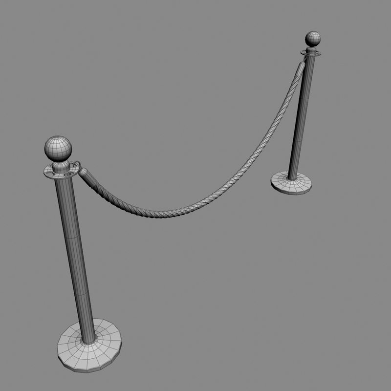 3d queue barrier model