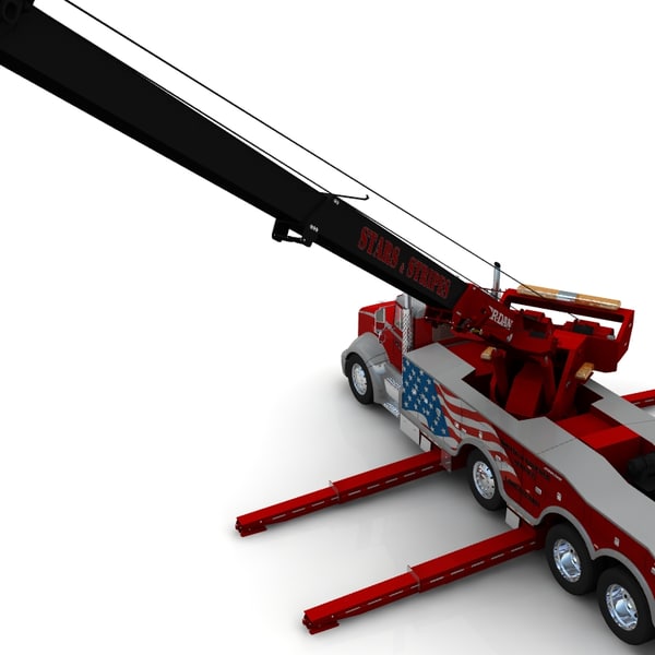 wrecker truck crane lw