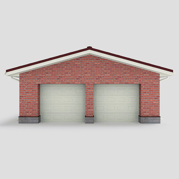 3d garage v2 model