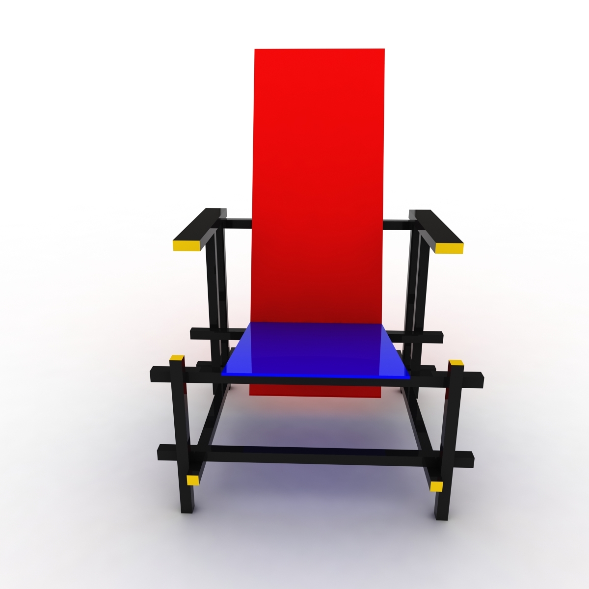 max red blue chair
