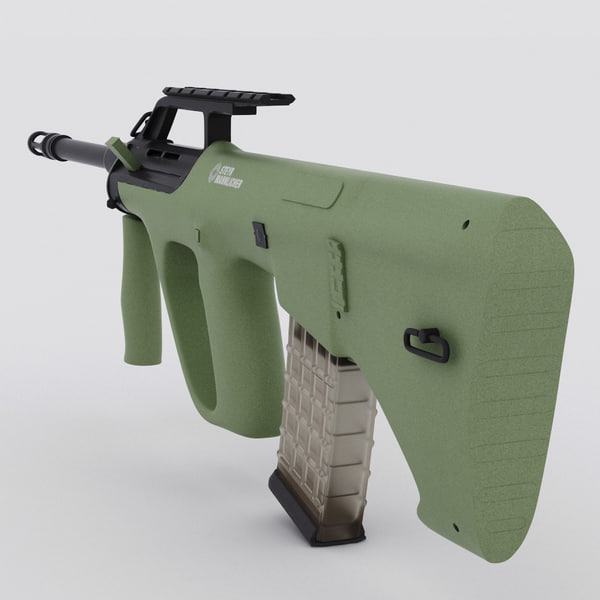 steyr aug a2 3d model
