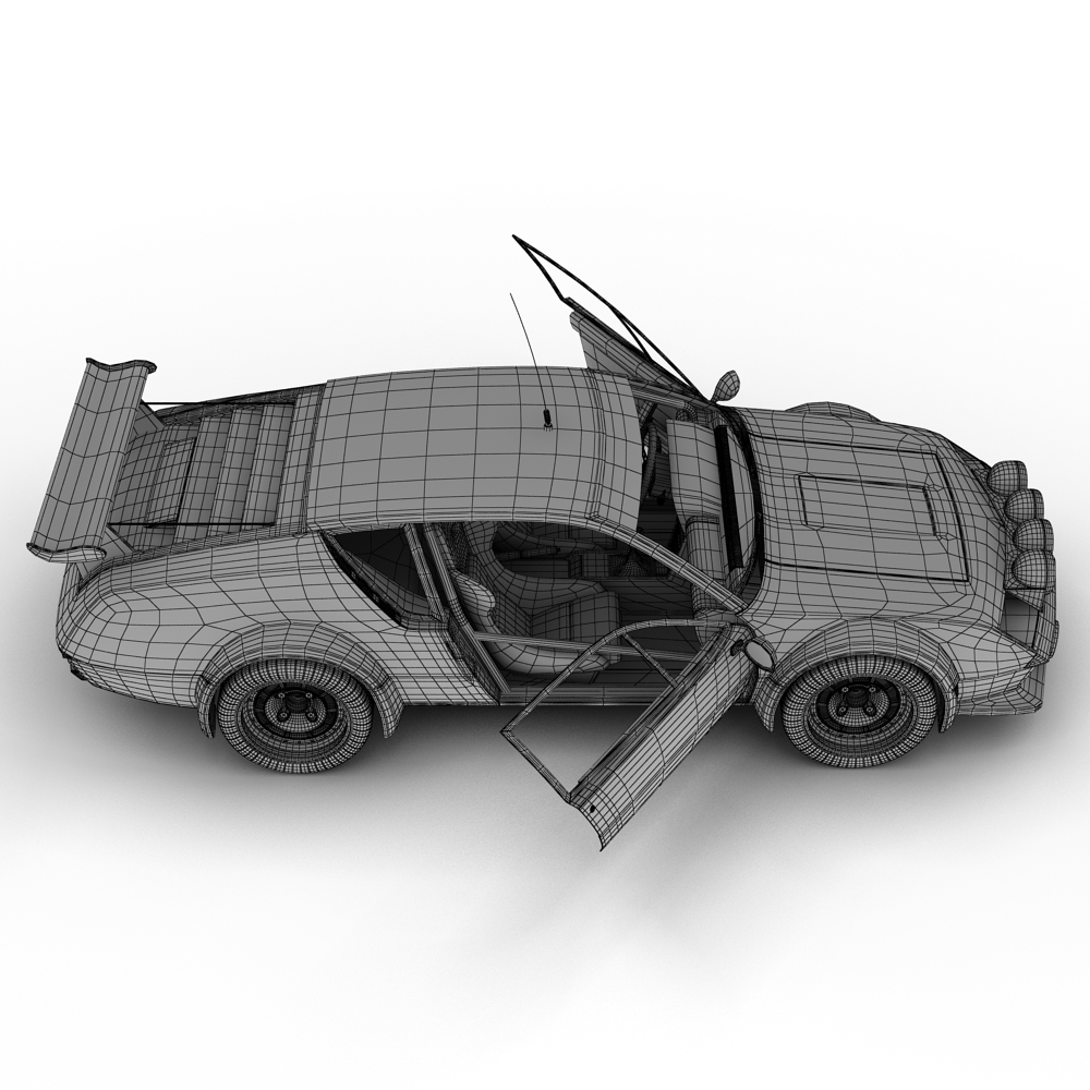 renault alpine a310 3d model