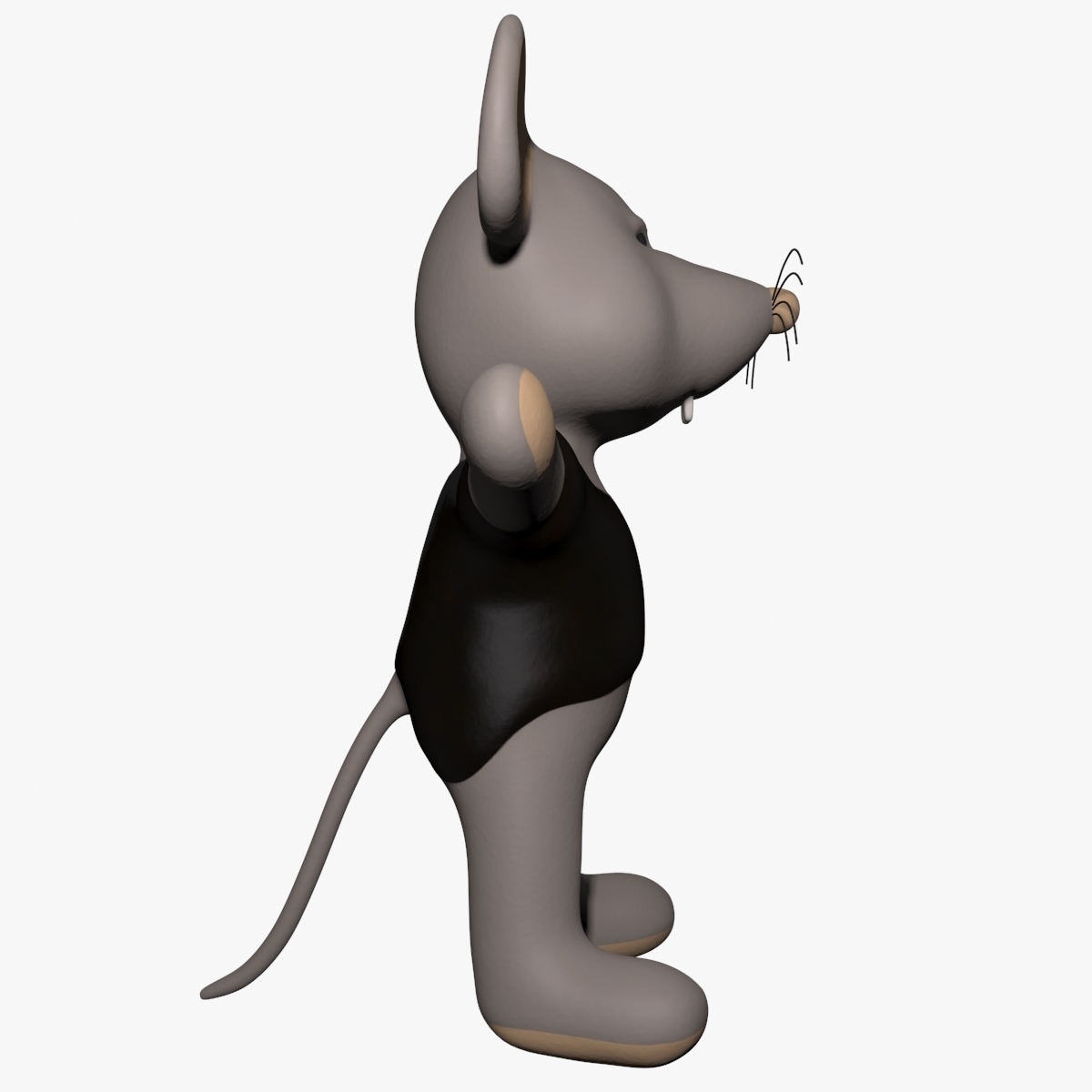 cartoon mouse 3d model