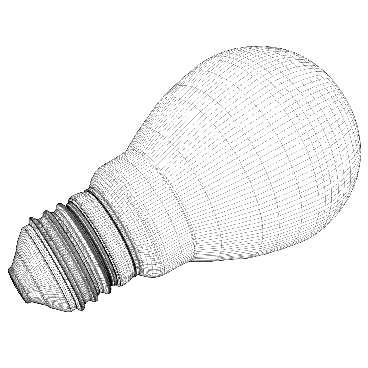 light bulb 3d model