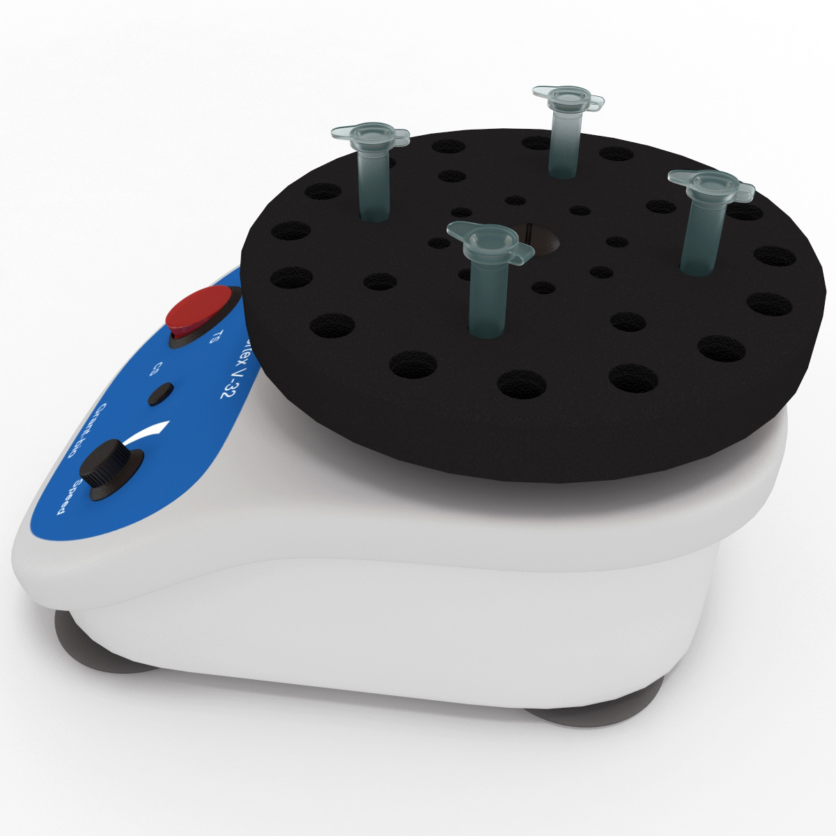 multi vortex mixer v-32 3d c4d