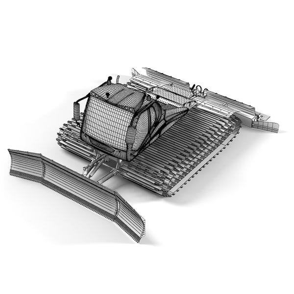 3d prinoth beast snow groomer