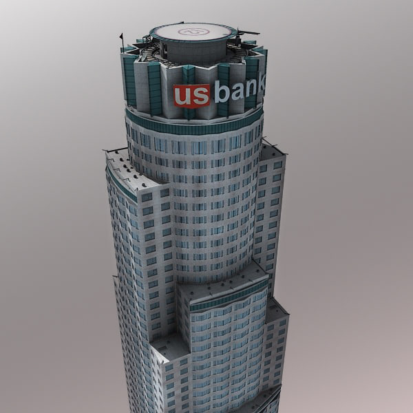 3ds max library tower
