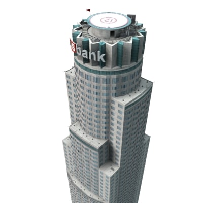 3ds max library tower
