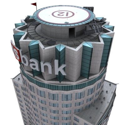 3ds max library tower