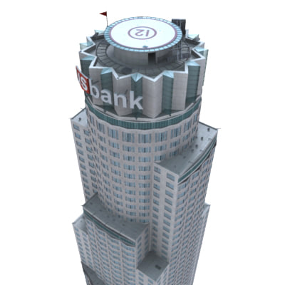 3ds max library tower