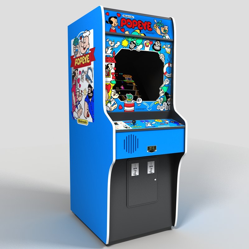 3d popeye arcade