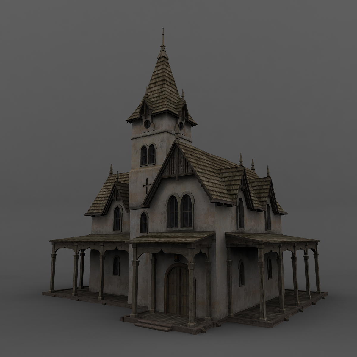 church 3d model