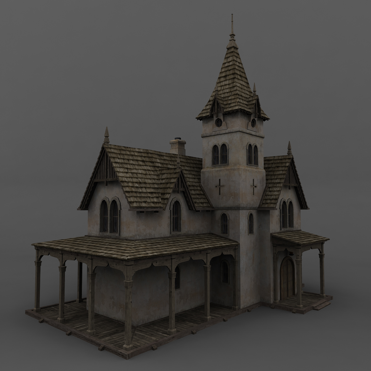 church 3d model