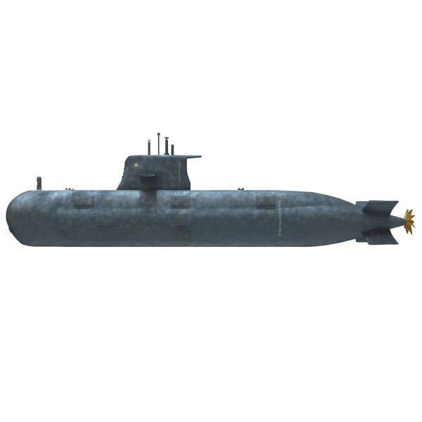 collins class submarine 3d lwo
