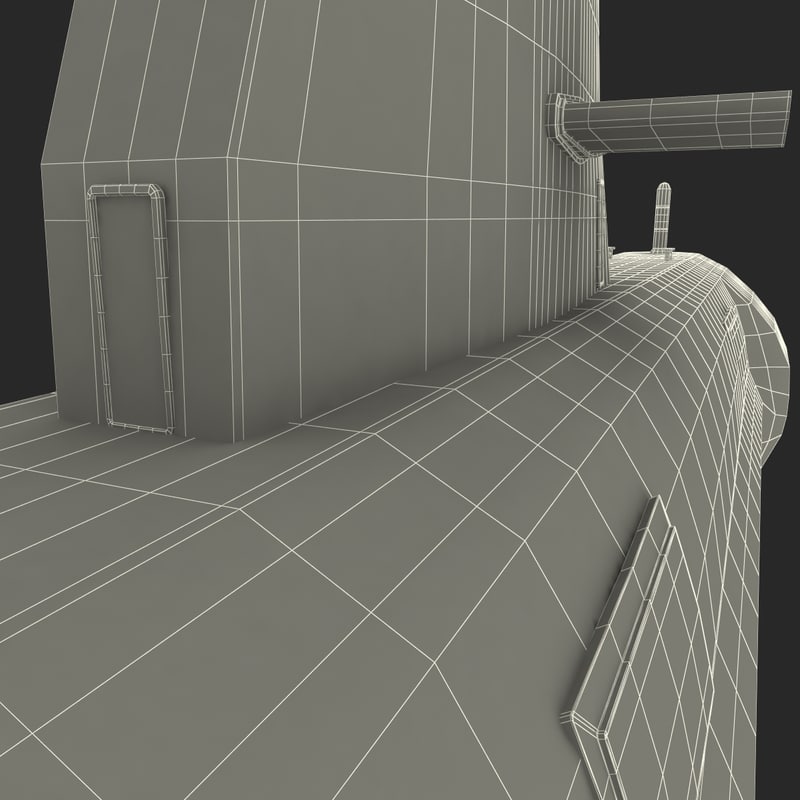 collins class submarine 3d lwo