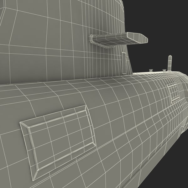 collins class submarine 3d lwo