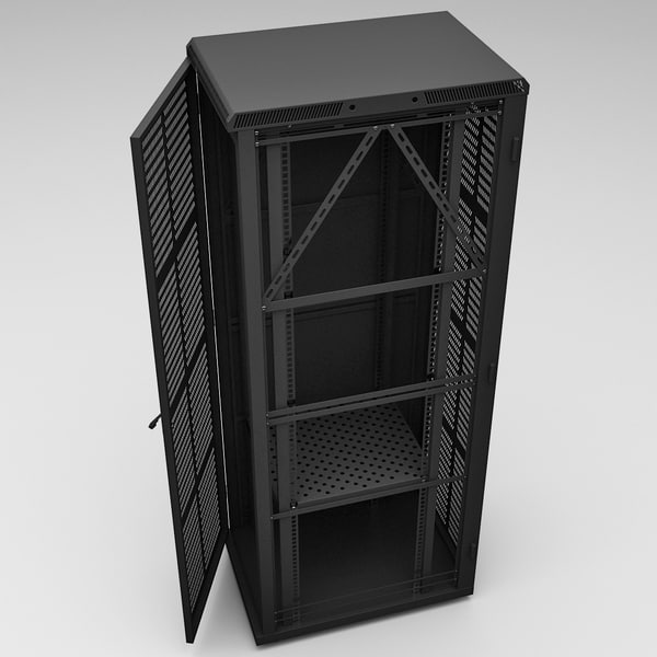 3d model server rack aesp