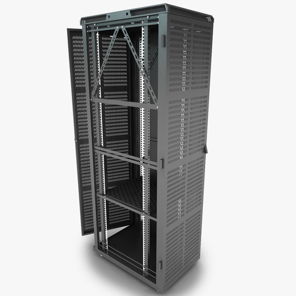 3d model server rack aesp