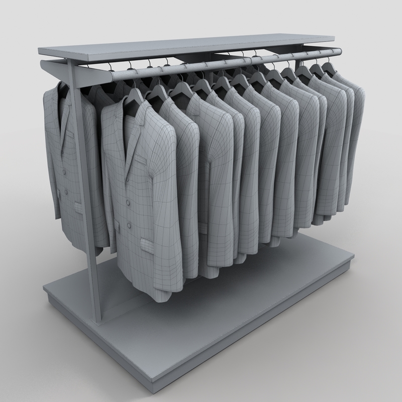 suit rack 3d max