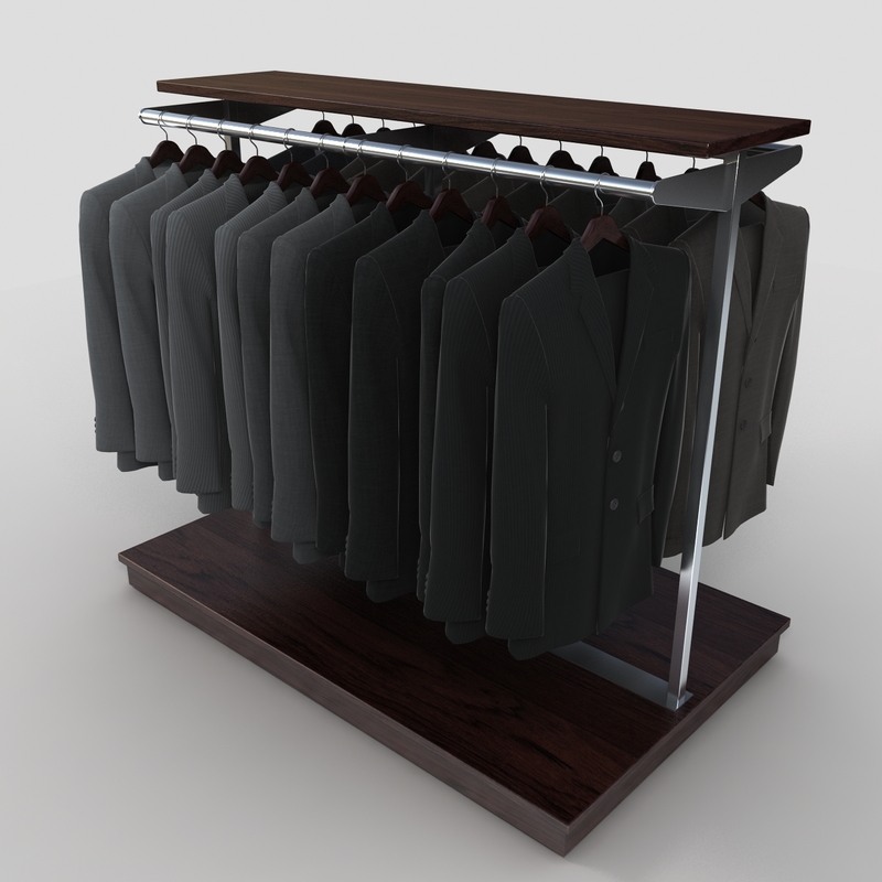 suit rack 3d max