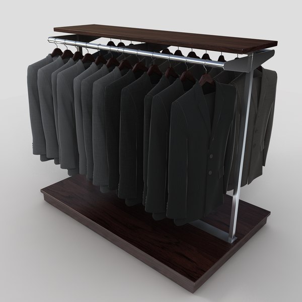suit rack 3d max