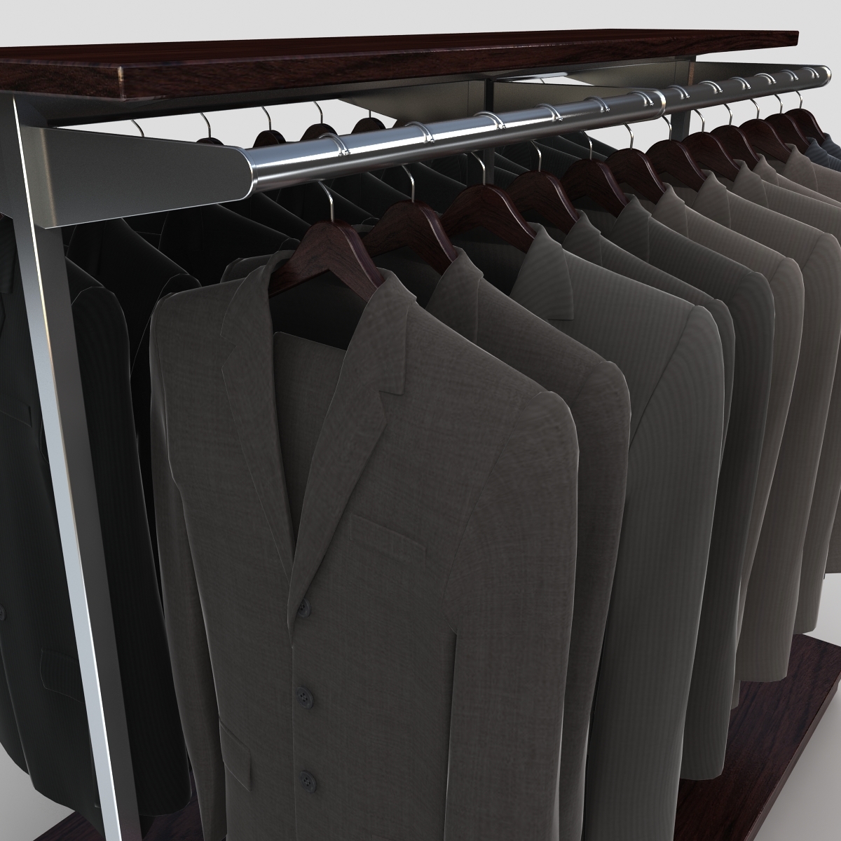 suit rack 3d max