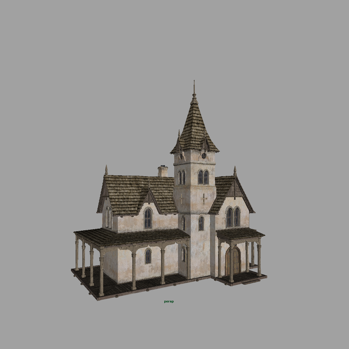church 3d model