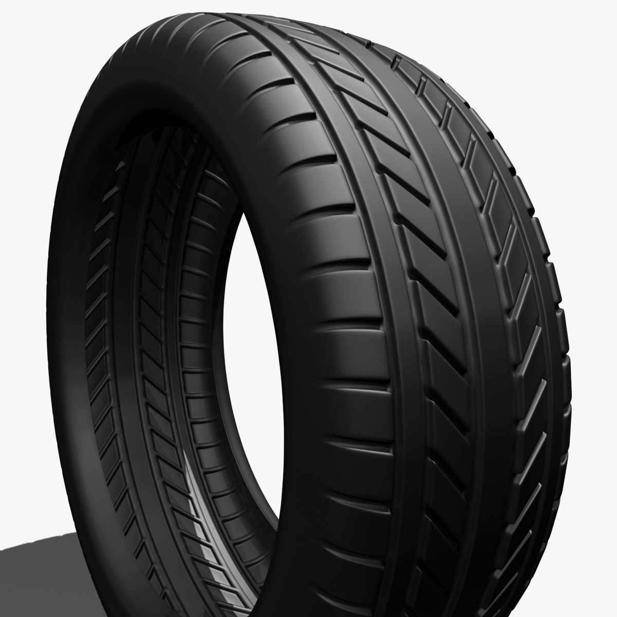 car tire 3d model
