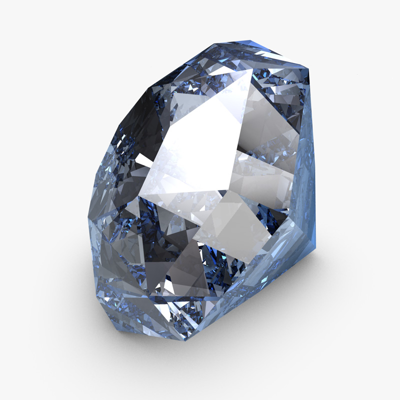 c4d diamond hdr scene