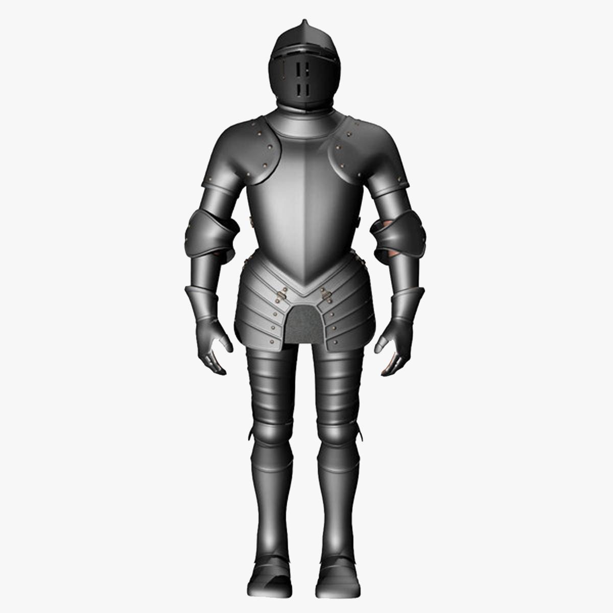 3d model plate armor