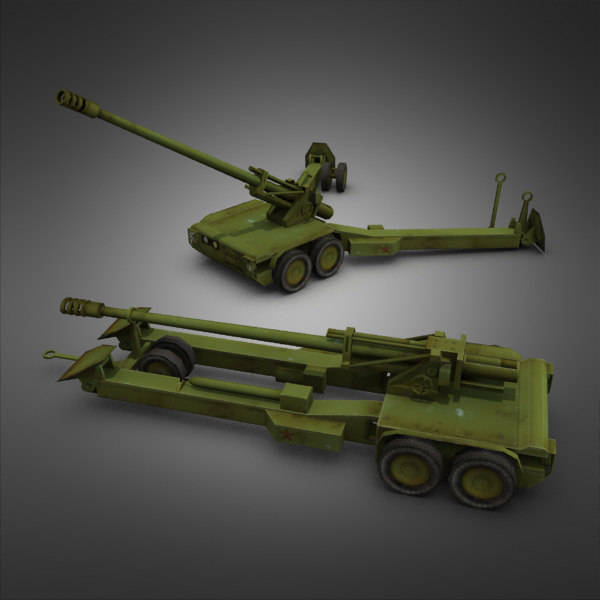 3ds max norinco pll01 artillery