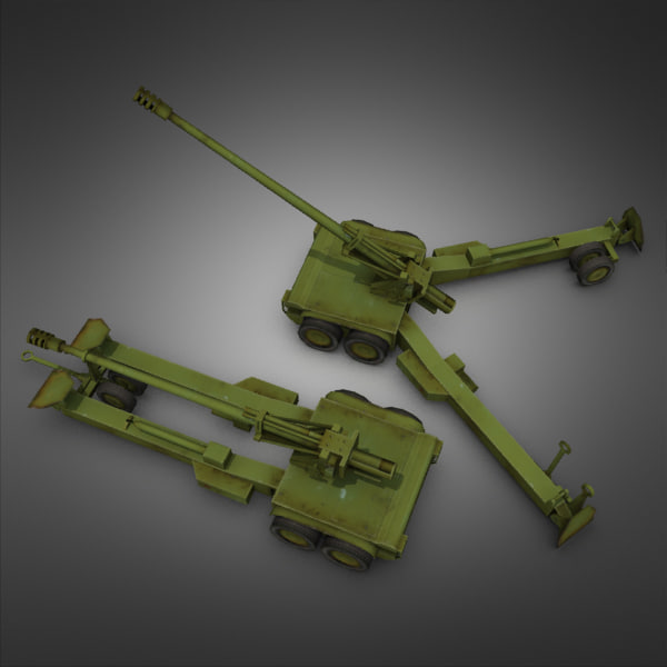 3ds max norinco pll01 artillery