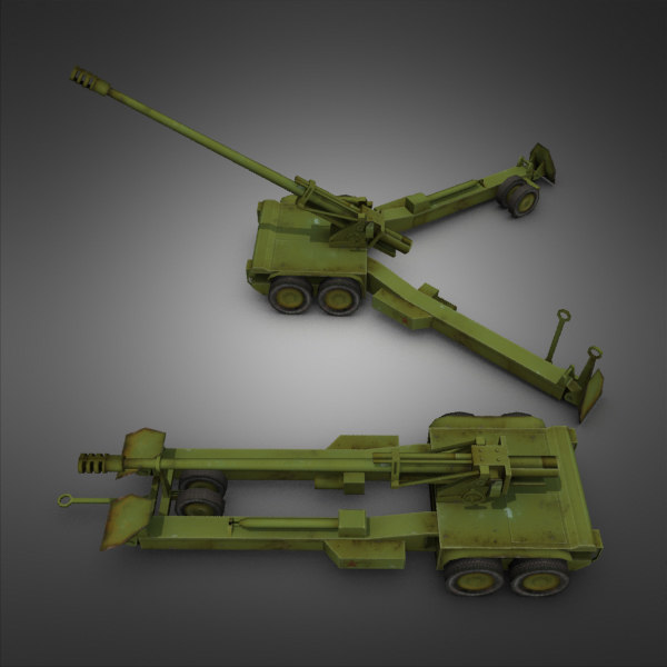 3ds max norinco pll01 artillery