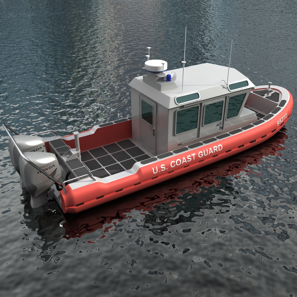 3d coast guard model