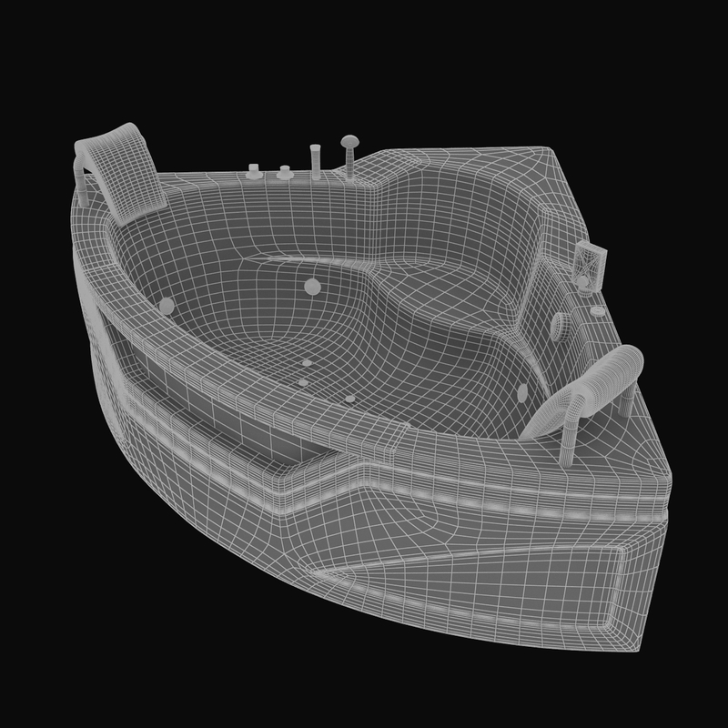 jacuzzi 3d model