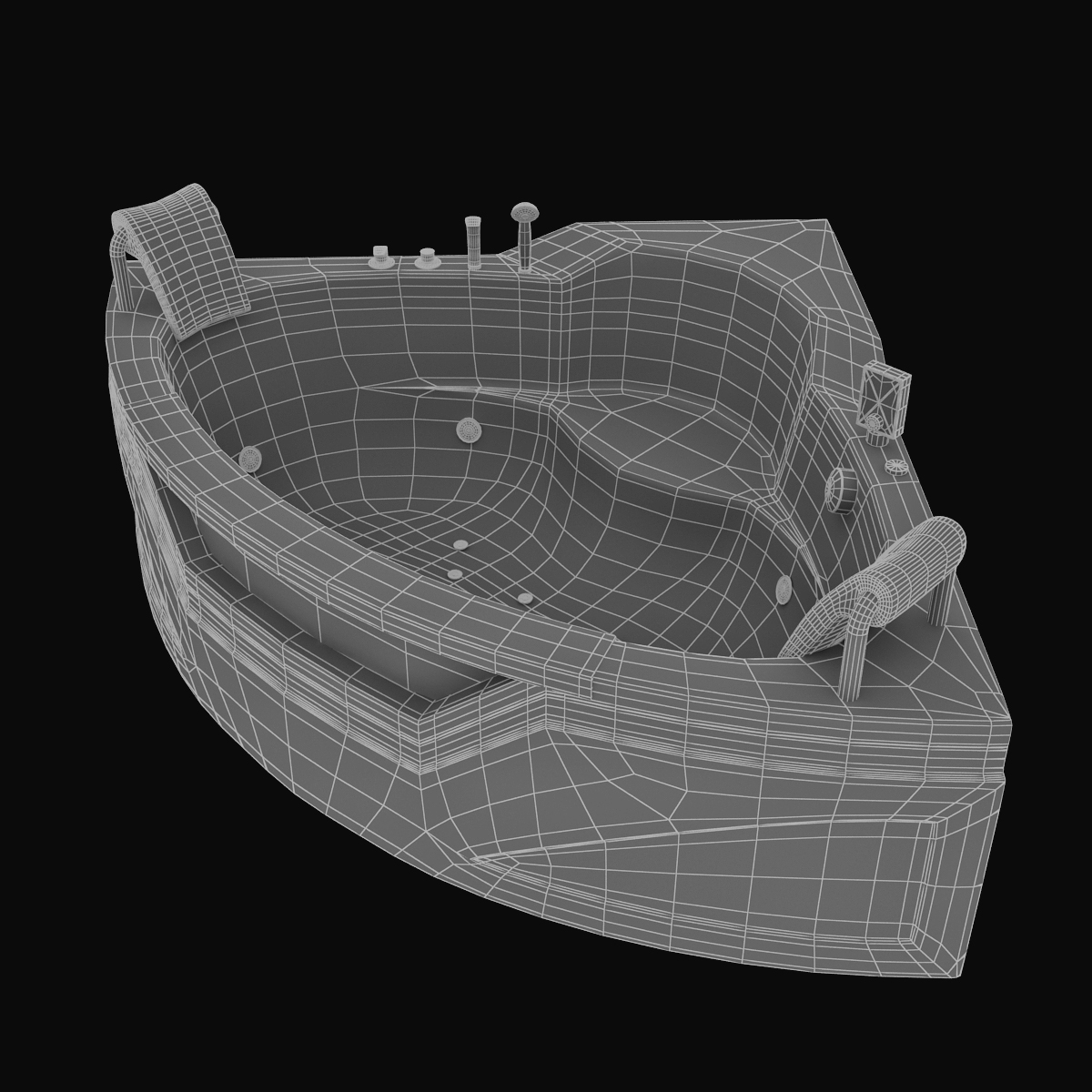 jacuzzi 3d model