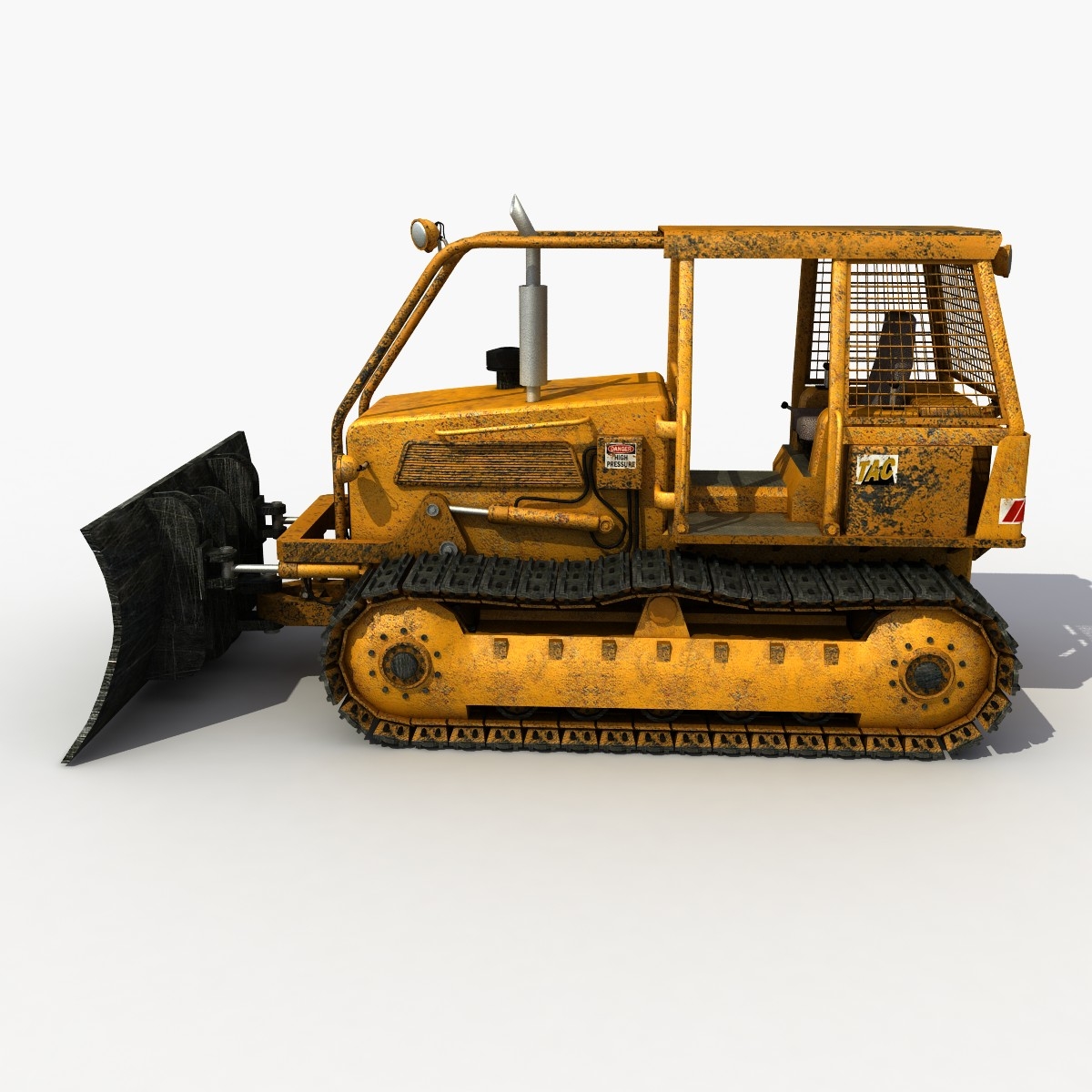 bulldozer modeled max
