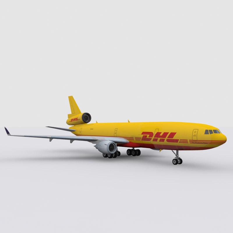 mcdonnell douglas md-11 airliner 3d model