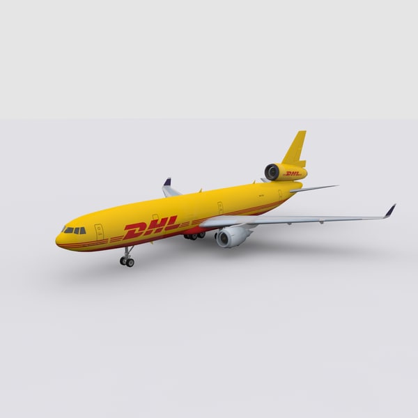 mcdonnell douglas md-11 airliner 3d model