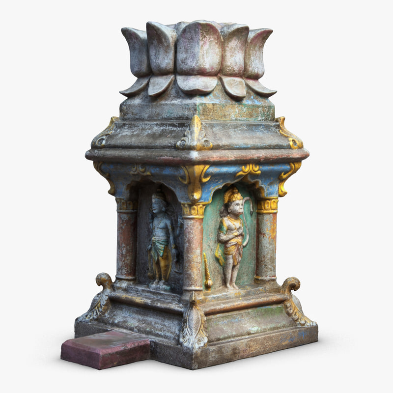 3ds indian hinduism altar