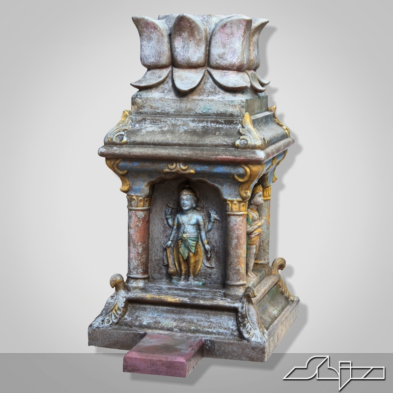 3ds indian hinduism altar