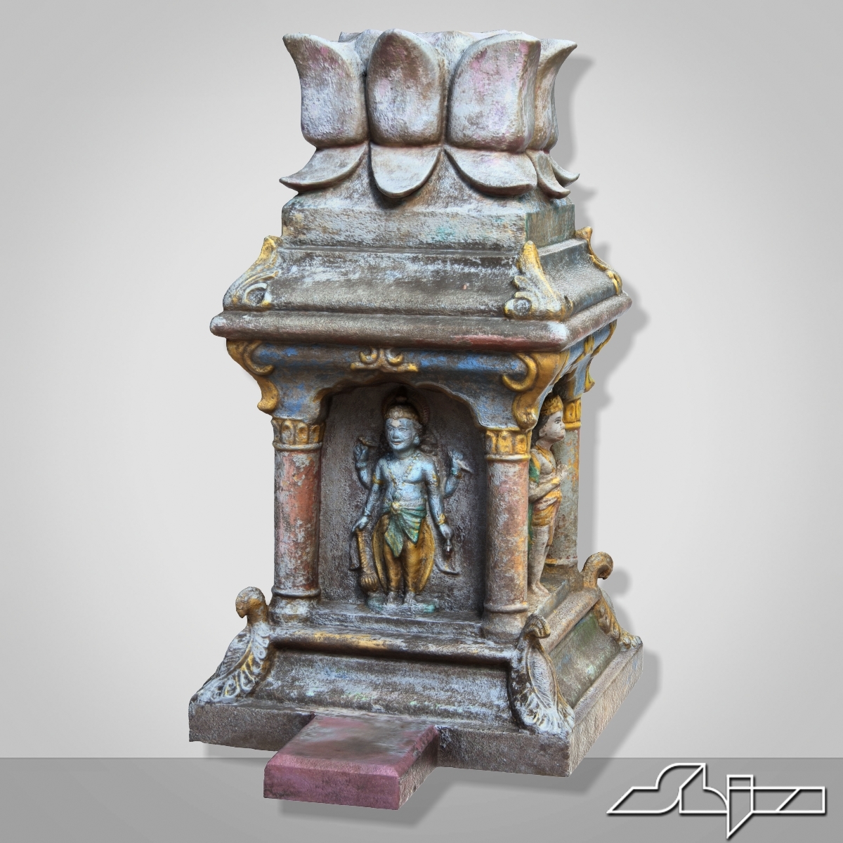 3ds indian hinduism altar